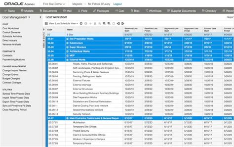 Oracle Aconex Software De Control N°1 En Gestión