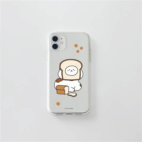 빠른배송 젤리 식빵 고양이 심플 아이폰케이스 카드 풀커버 젤리 투명 실리콘 아이폰 11 12 13 14 미니 Xs X Xr Se2 Se3 7 8 프로 맥스 커플