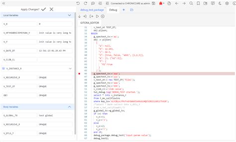 gitora pl sql debugger gitora