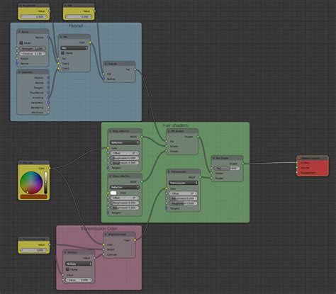 Blender Cycles Hair Shader Node Set Up By Mart86 On Deviantart