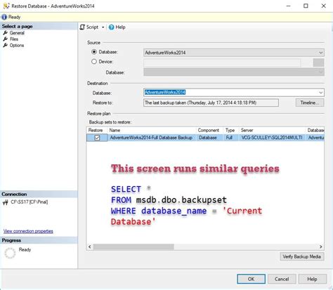 Sql Server Restore Database Wizard In Ssms Is Very Slow To Open Sql