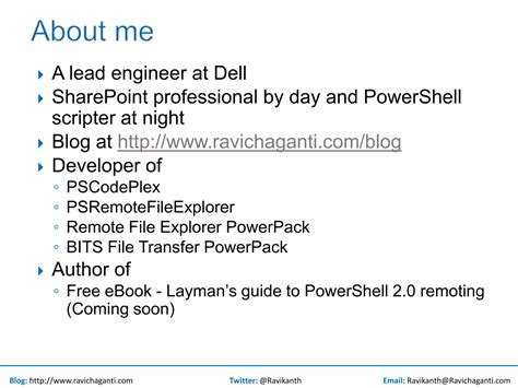 Getting Started With Powershell Scripting Pptx