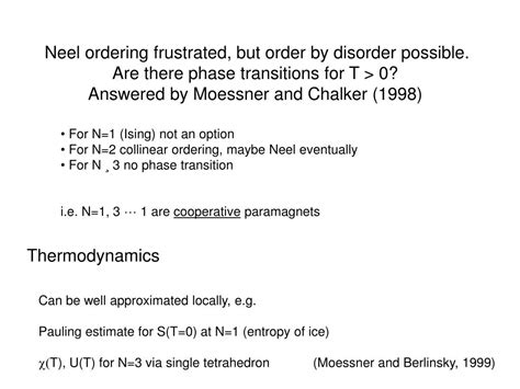 Ppt Classical Antiferromagnets On The Pyrochlore Lattice Powerpoint