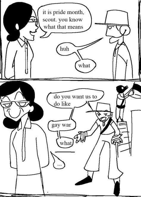 Tf2 Miss Pauling And Tf2 Scout In 2023 Team Fortress 2 Team Fortess