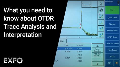 What You Need To Know About Otdr Trace Analysis And Interpretation