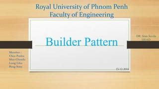 Presentation Builder Pattern OOAD PPT
