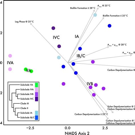 Non Metric Multidimensional Scaling Nmds Plot Euclidean Distance Download Scientific