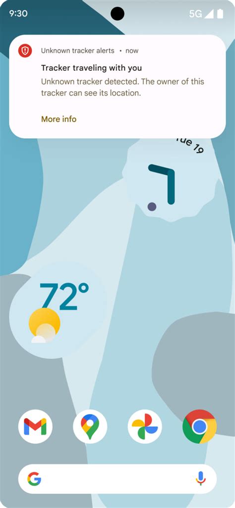 Android Unknown Tracker Alerts Feature Begins Rolling Out