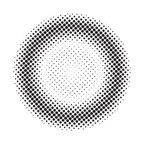 Abstract Halftone Circle 13332804 Vector Art At Vecteezy