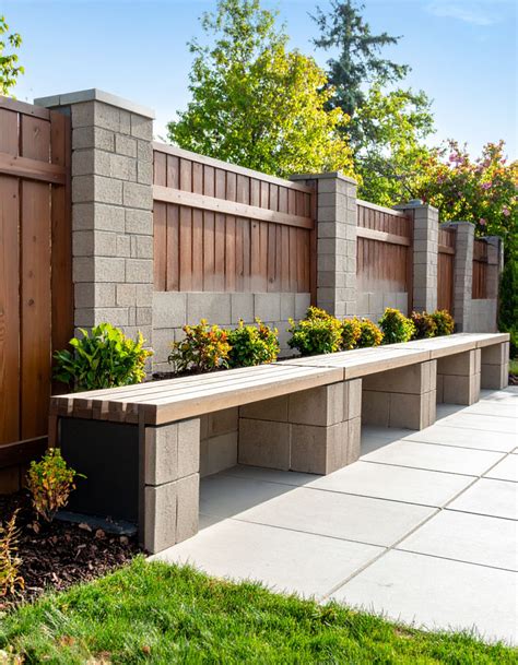 25 Cinder Block Fence Ideas Durable And Stylish Boundaries Our Secondhand House