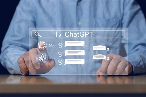 Chatgpt Ai Chatbot Concept Of Artificial Intelligence And Smart Digital Assistant Stock Image