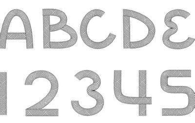 Wire Font Free Vector FreeImages