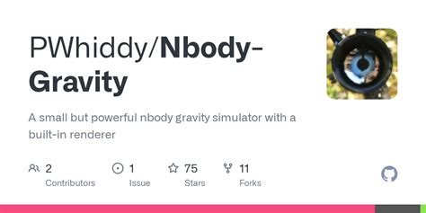 GitHub PWhiddy Nbody Gravity A Small But Powerful Nbody Gravity Simulator With A Built In