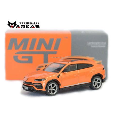 Mini Gt 164 360 Lamborghini Urus Arancio Borealis