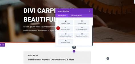 How To Replace The Primary Menu Bar With Divis Fullwidth Menu Module