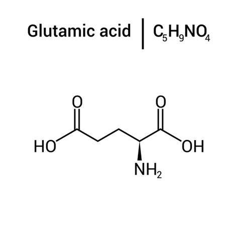 7 Hundred Chemical Structure Glutamic Acid Royalty Free Images Stock
