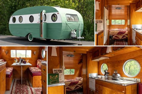 Retro Trailer Interior