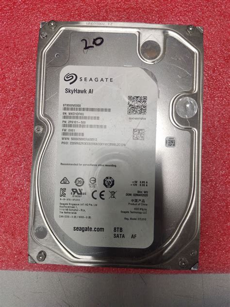 HDD диски SEAGATE SkyHawk AI на 8 та 12 терабайт, Б/В гарний стан.: 4 ...