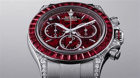This Ruby Studded Rolex Daytona From Artisans De Geneve Is A Custom