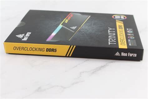 凌航neo Forza Trinity Rgb Ddr5 7200 32gb Kit超頻記憶體 高頻高效能，還有視覺饗宴大滿足 3c匠 喜愛玩各種3c產品