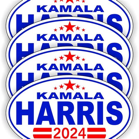 Kamala Harris Bumper Sticker Pack Etsy