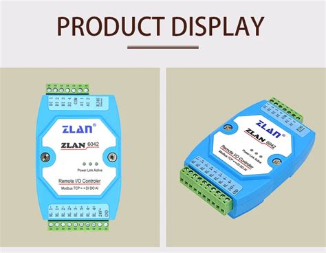 Ethernet Rs Io Modbus Tcp Rtu Channels A D Acquisition I O Module Analog Digital Input