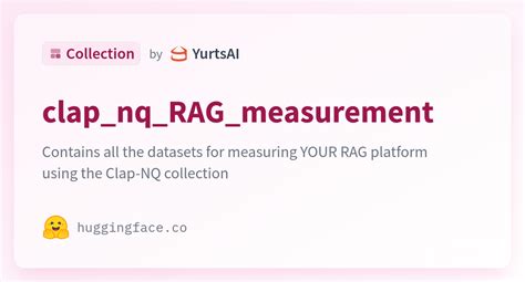 Clapnqragmeasurement A Yurtsai Collection