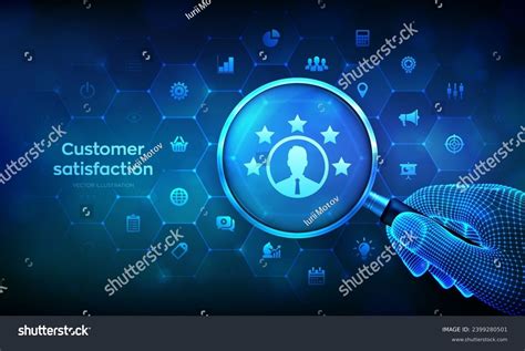 Customer Satisfaction Customer Survey Feedback Analytics Stock Vector Royalty Free 2399280501