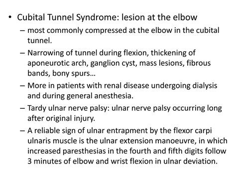 Clinical Testing Ulnar Nerve Ppt