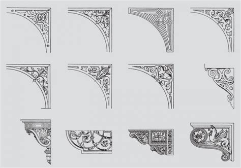 Scroll Work Vector At Collection Of Scroll Work Vector Free For Personal Use