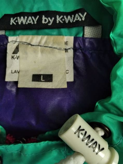 K Way By K Way Vintage S Violet Rose Vert Gabba Vintage