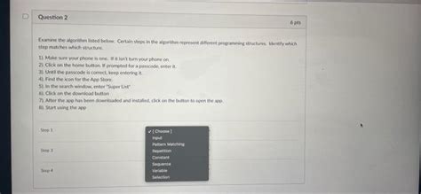 solved examine the python code listed below if the user enters 3
