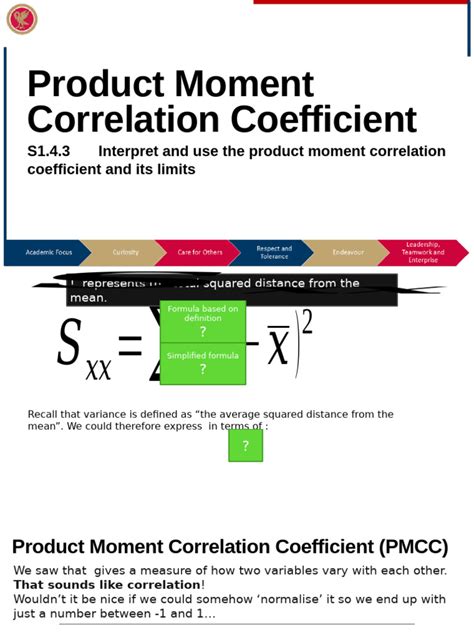 12 Product Moment Correlation Coefficient Pdf