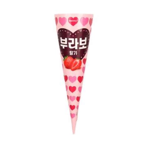 부라보 딸기 150ml 해태아이스크림 주 배민 장보기∙쇼핑