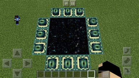 How To Make End Portal In Creative Mode Youtube