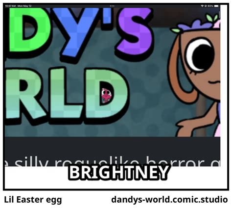 Lil Easter Egg Comic Studio