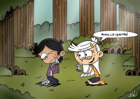 Linka X Ron Loud House Characters The Loud House Fanart Tv Animation