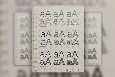 Style Sketch Text Effect Free Download Resource Babe