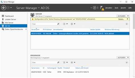 read only domain controller rodc unter windows server 2016