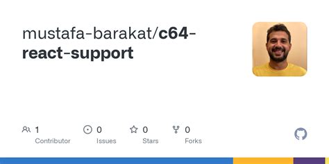 Github Mustafa Barakatc64 React Support