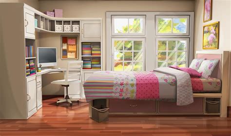 Cute Anime Bedroom Background Pink Besthomish