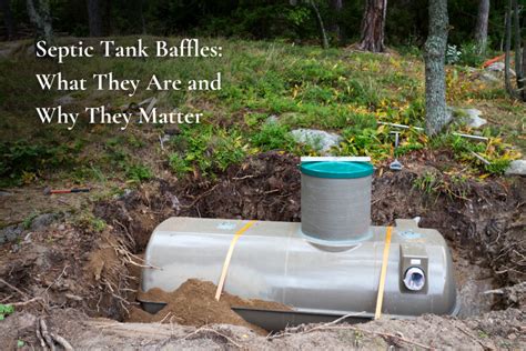 Why Septic Tank Baffles Matter A Complete Guide Septic System
