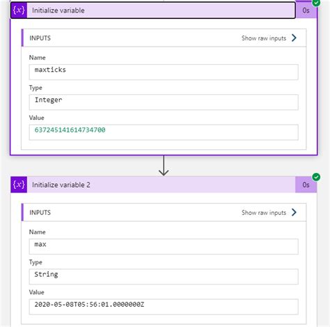 Get Max Timestamp In Azure Logic Apps Expression Stack Overflow