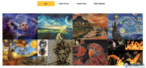 Deep Dream Generator官网 Ai人工智能自动绘画软件 别摸鱼导航