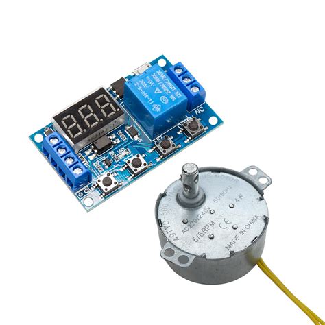 Electronic Spices Timer Controller Module Kit DC V To V Channel Delay Power Relay Module