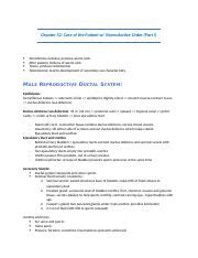 Study Resource Reproductive System Overview Course Hero