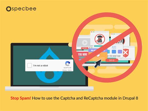 stop spam how to use the captcha and recaptcha module in drupal 8