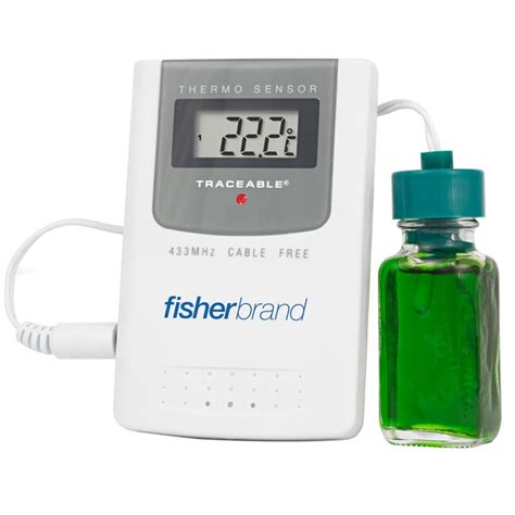 Fisherbrand Traceable Wireless Radio Signal Refrigerator Thermometer Wireless Fisher Scientific