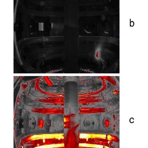 Ir Views Of The Plasma Facing Components During A Disruption The Download Scientific Diagram
