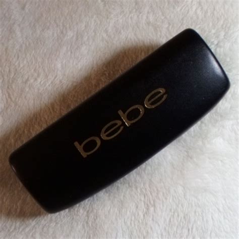 Bebe Accessories Bebe Eye Sunglasses Black Gold Case Poshmark